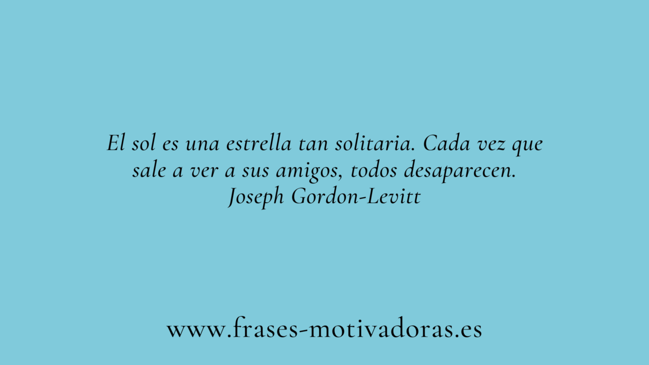 Frases sobre el Sol
