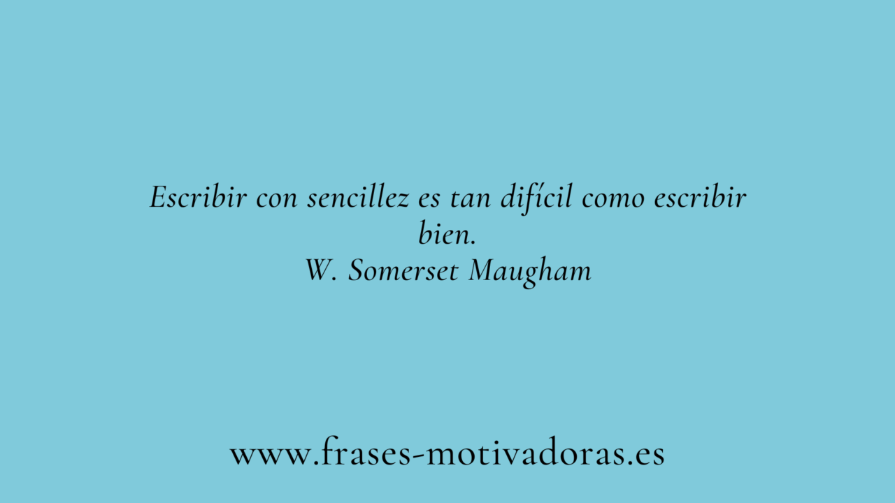 Frases sobre escribir
